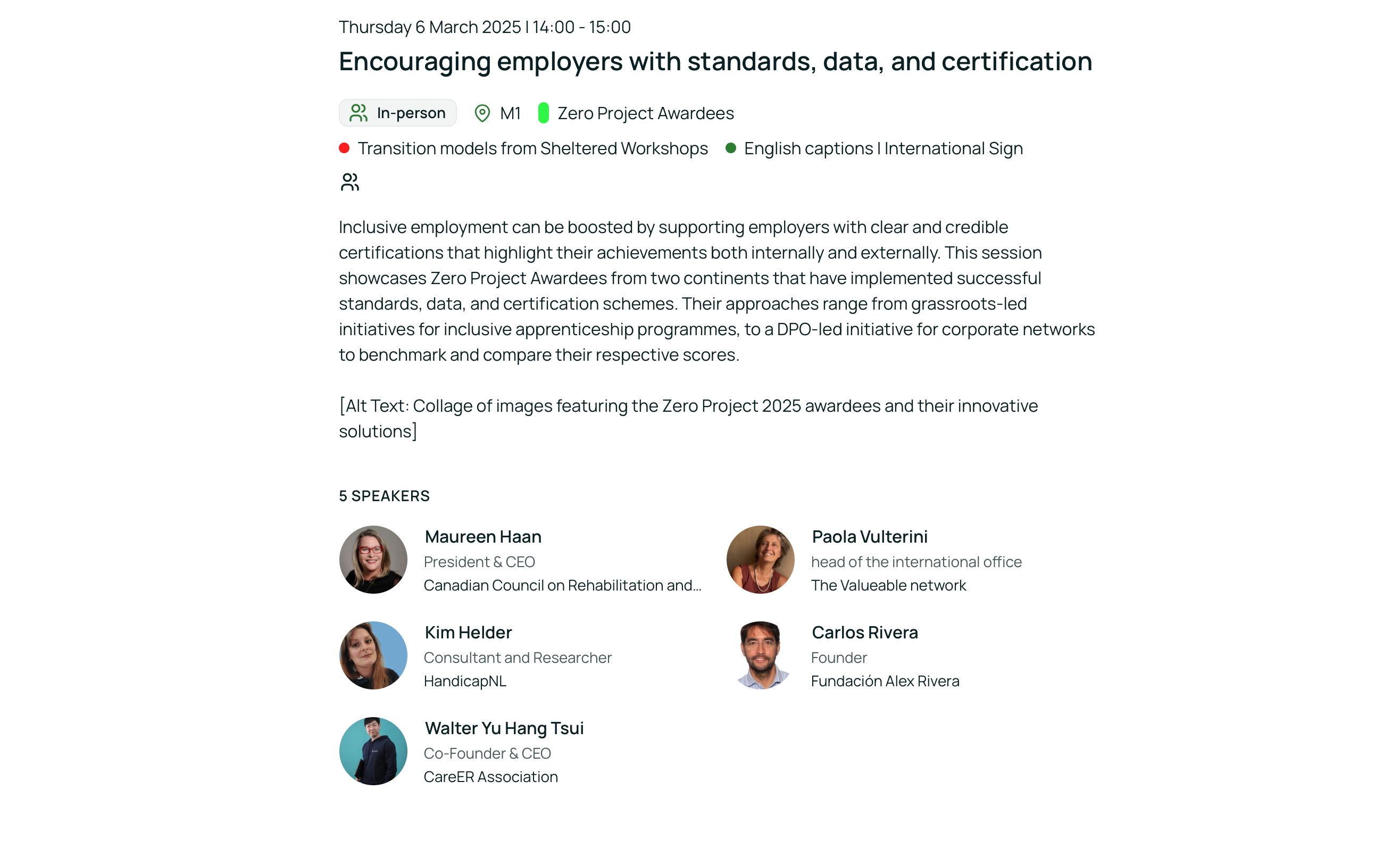 CCRW President & CEO Maureen Haan to Speak at Zero 25 Conference in ...