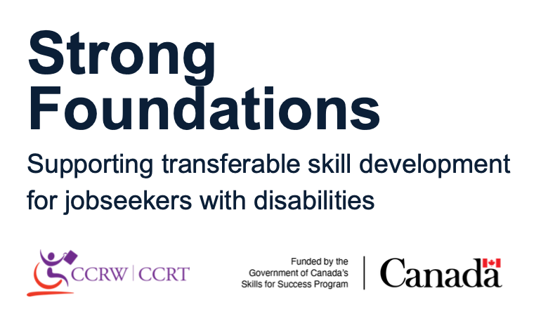 CCRW - Strong Foundations - Supporting Transferable Skill Development ...